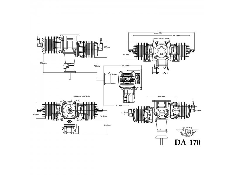 Desert Aircraft - DA 170