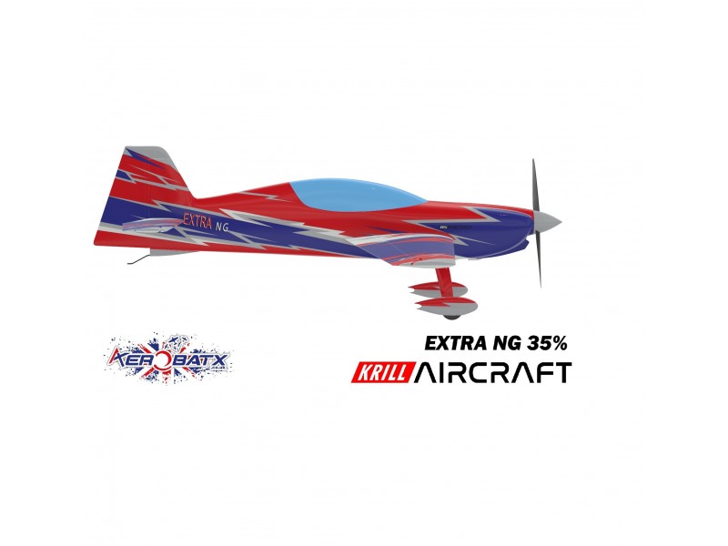 Krill - Extra NG - 35% - Flippers RED/BLUE/GREY AEROBATX