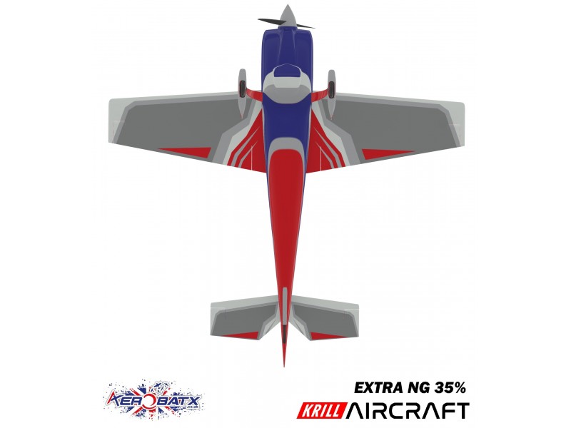 Krill - Extra NG - 35% - Flippers RED/BLUE/GREY AEROBATX
