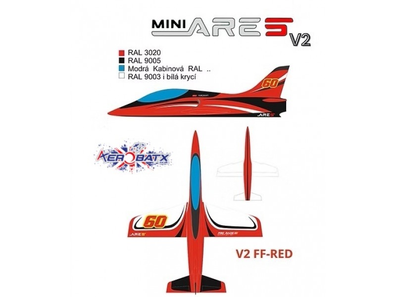 Krill - Ares MINI - FF RED, ARF