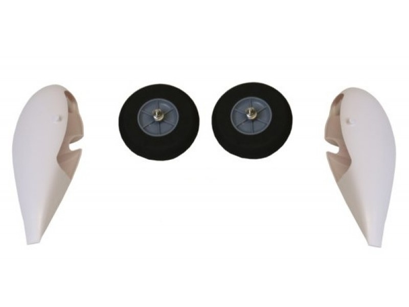 Flex - RV-8 60E Wheel pants with Axles and Wheels