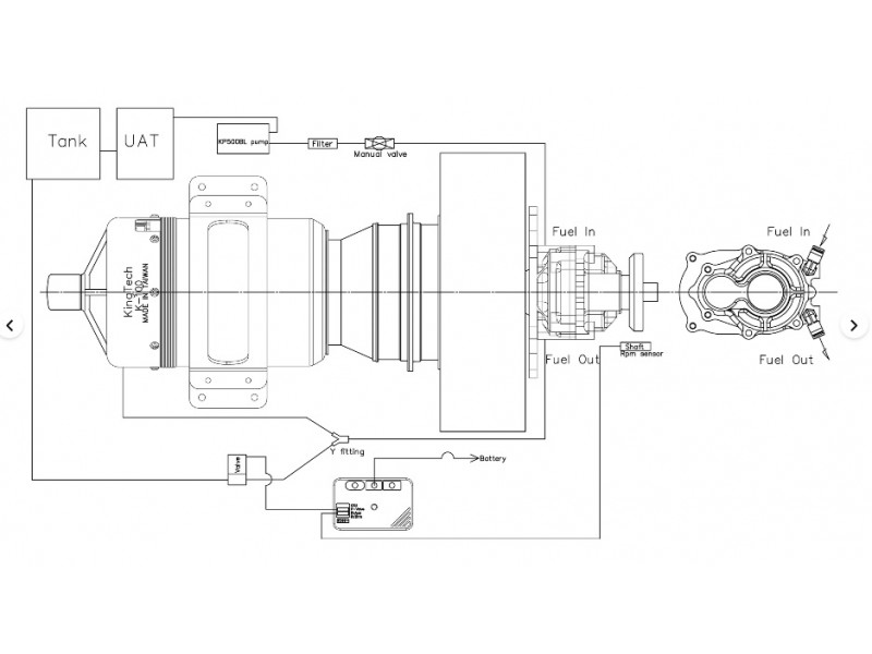 Turbine - KingTech K-100TPG4+