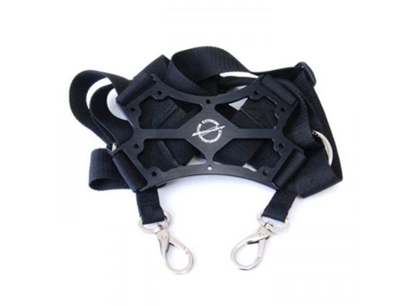 Secraft - Double Neck-Strap (BLACK)