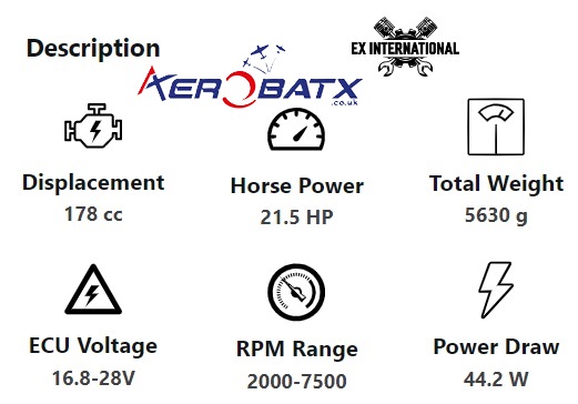 EX178 - 178 cc V2 - EFI version