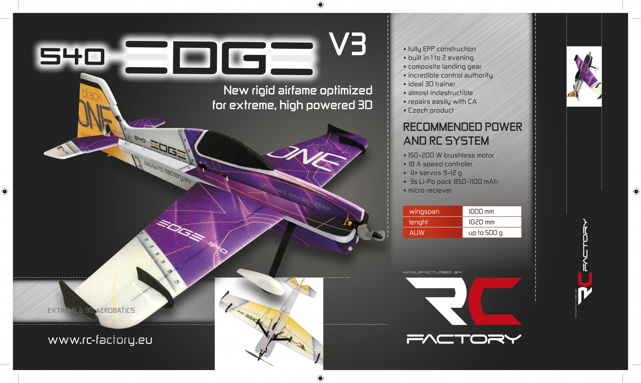 RC Factory - Edge 540 V3